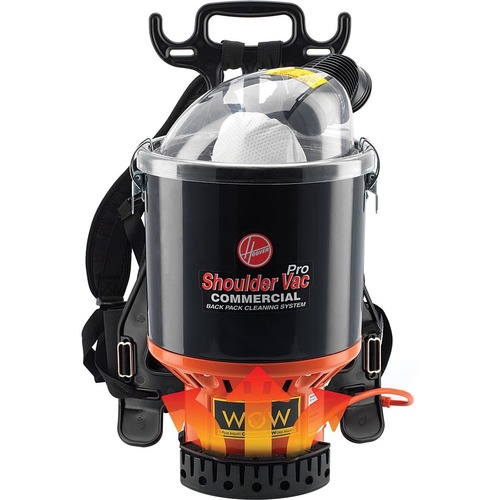 Backpack Vacuum, 9.2lb, Black - Government Office Technologies