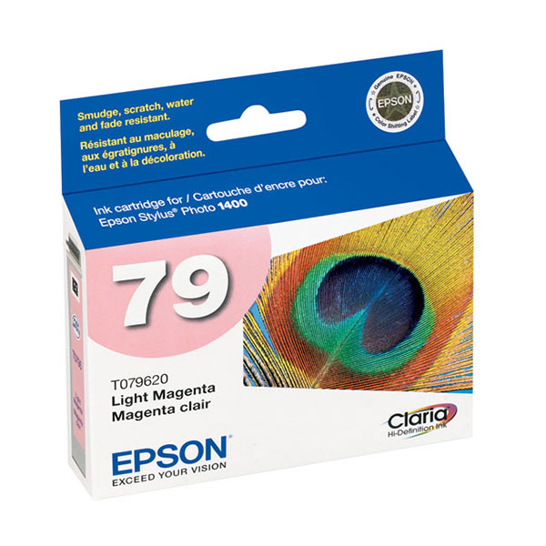 Epson T079620 (Epson 79) Light Magenta OEM Inkjet Cartridge ...