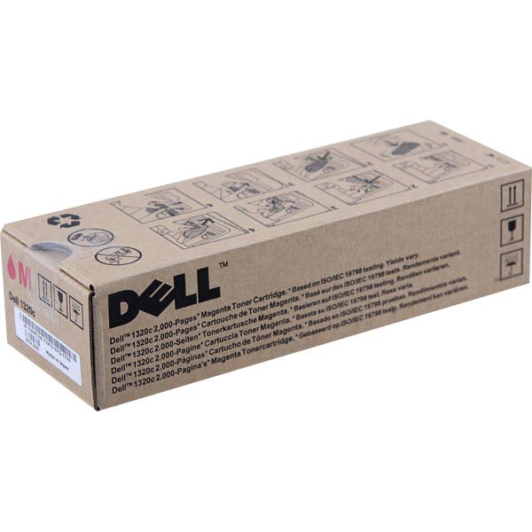 Dell 1320C 1320CN High Yield Magenta Toner Cartridge (OEM# 310-9064 ...